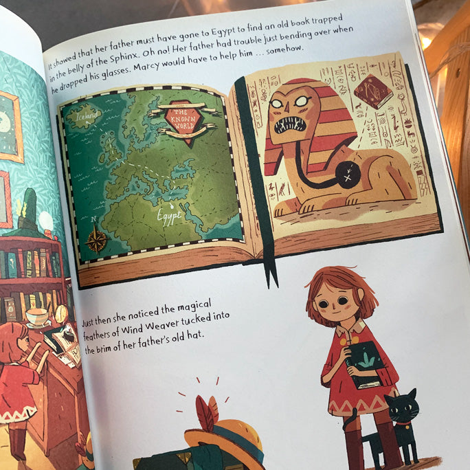 Marcy and the Riddle of the Sphinx – ShopArtTales